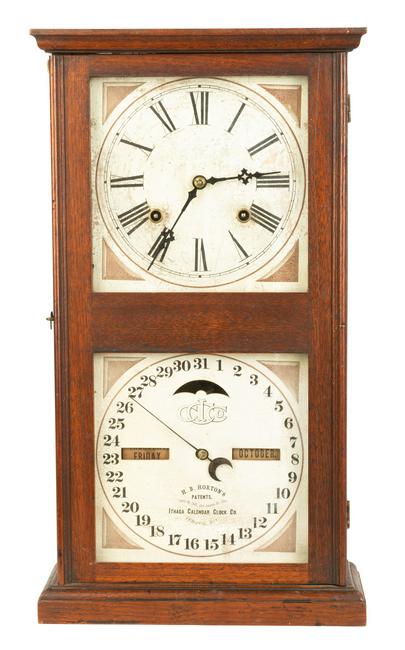 Ithaca Farmers Model Calendar Clock Price Guide