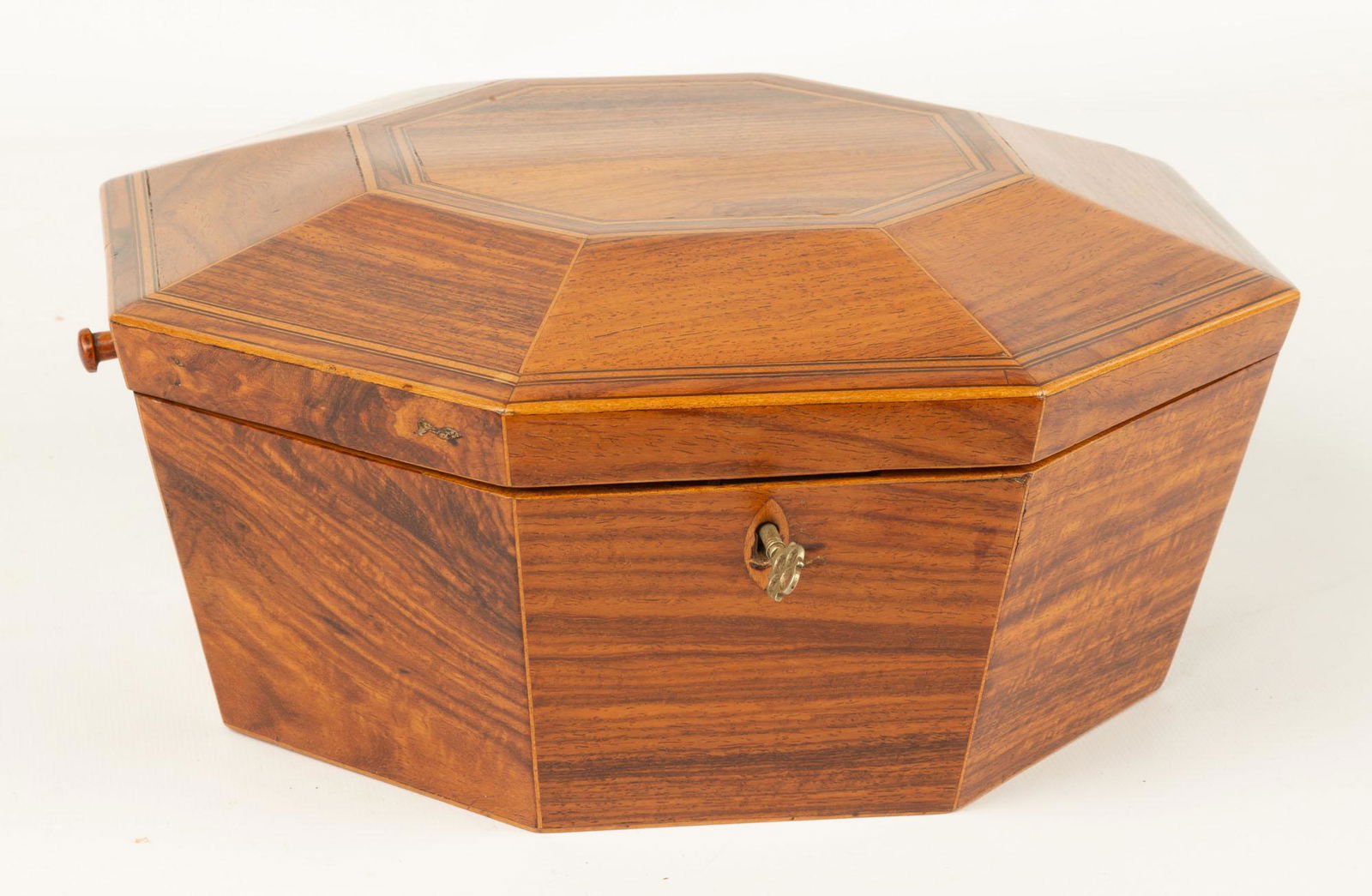 Rosewood Inlaid Sewing Box - Jun 18, 2020 | Cottone Auctions in NY