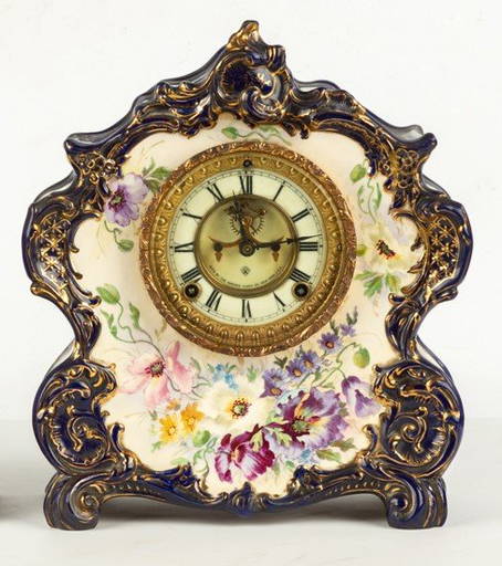 Ansonia Porcelain Clock
