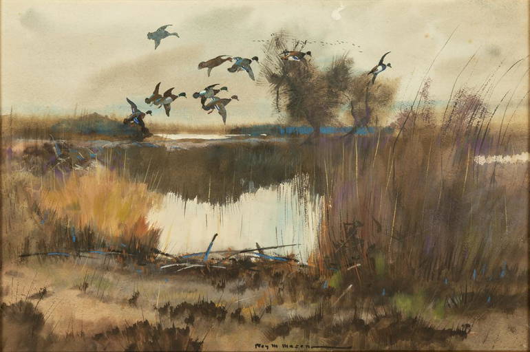 Roy Mason (american, 1886 1972) "elkhorn Slough"
