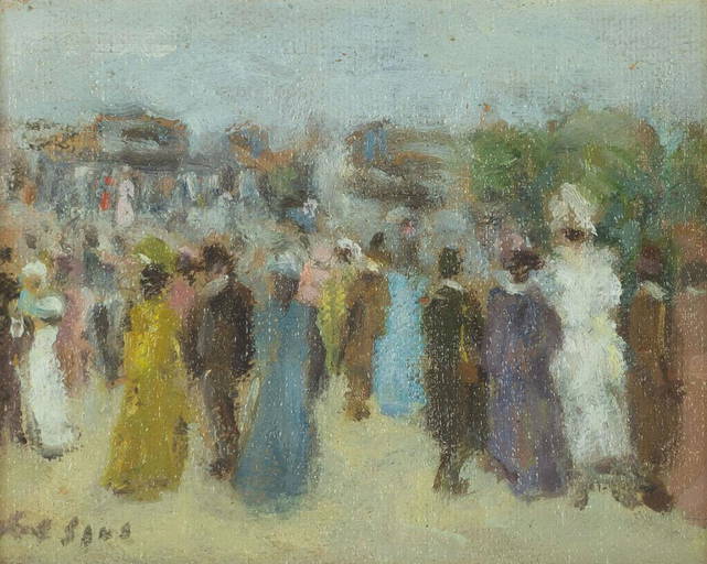 Gabriel Spat (American, 1890–1967) "Dimanche" - Sep 18, 2021 | Cottone ...