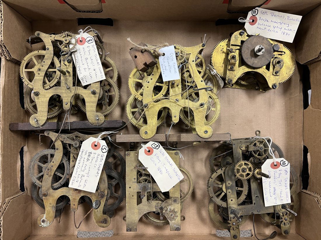 Seth Thomas Clock Movements Auction