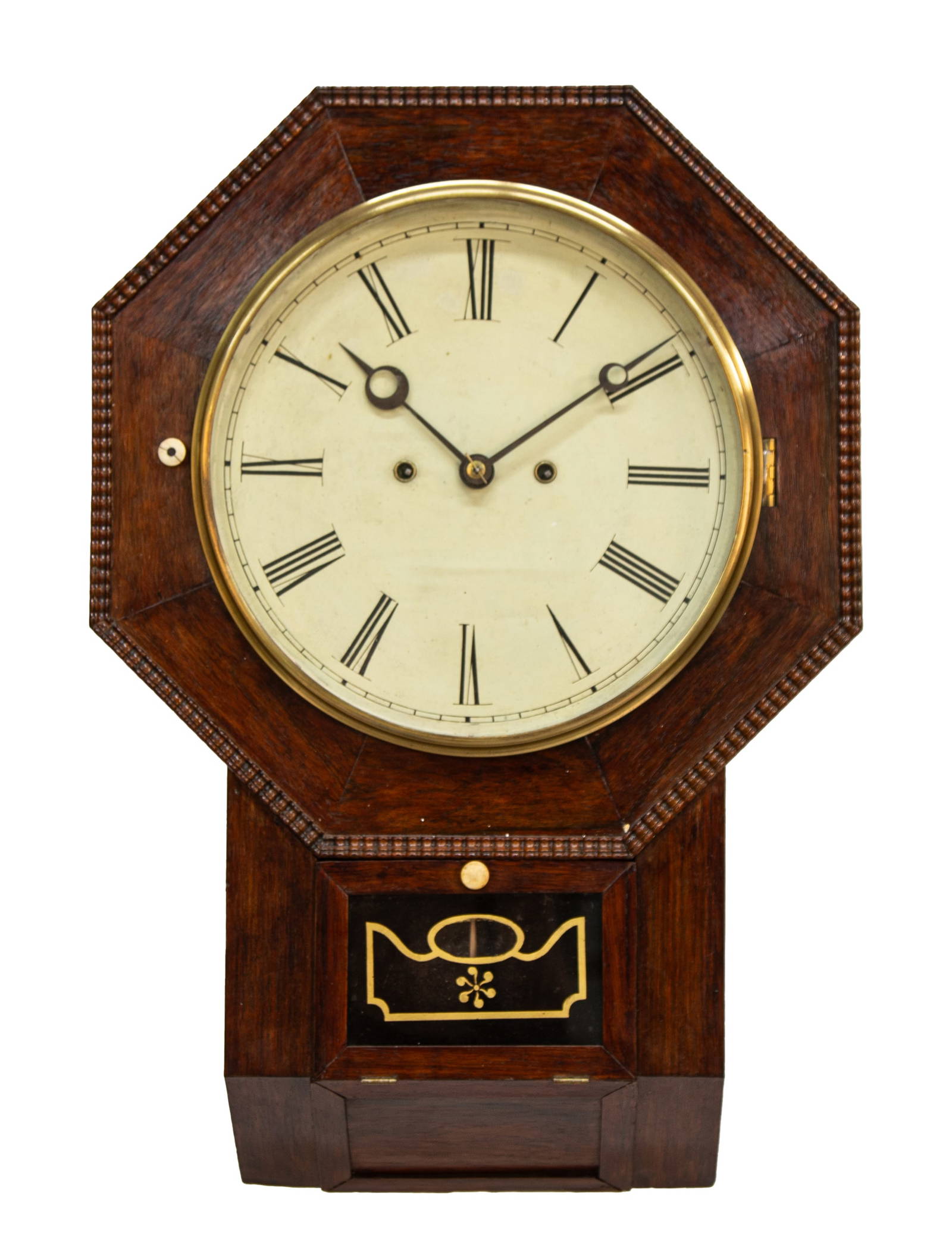 Atkins Octagonal Wall Clock Auction