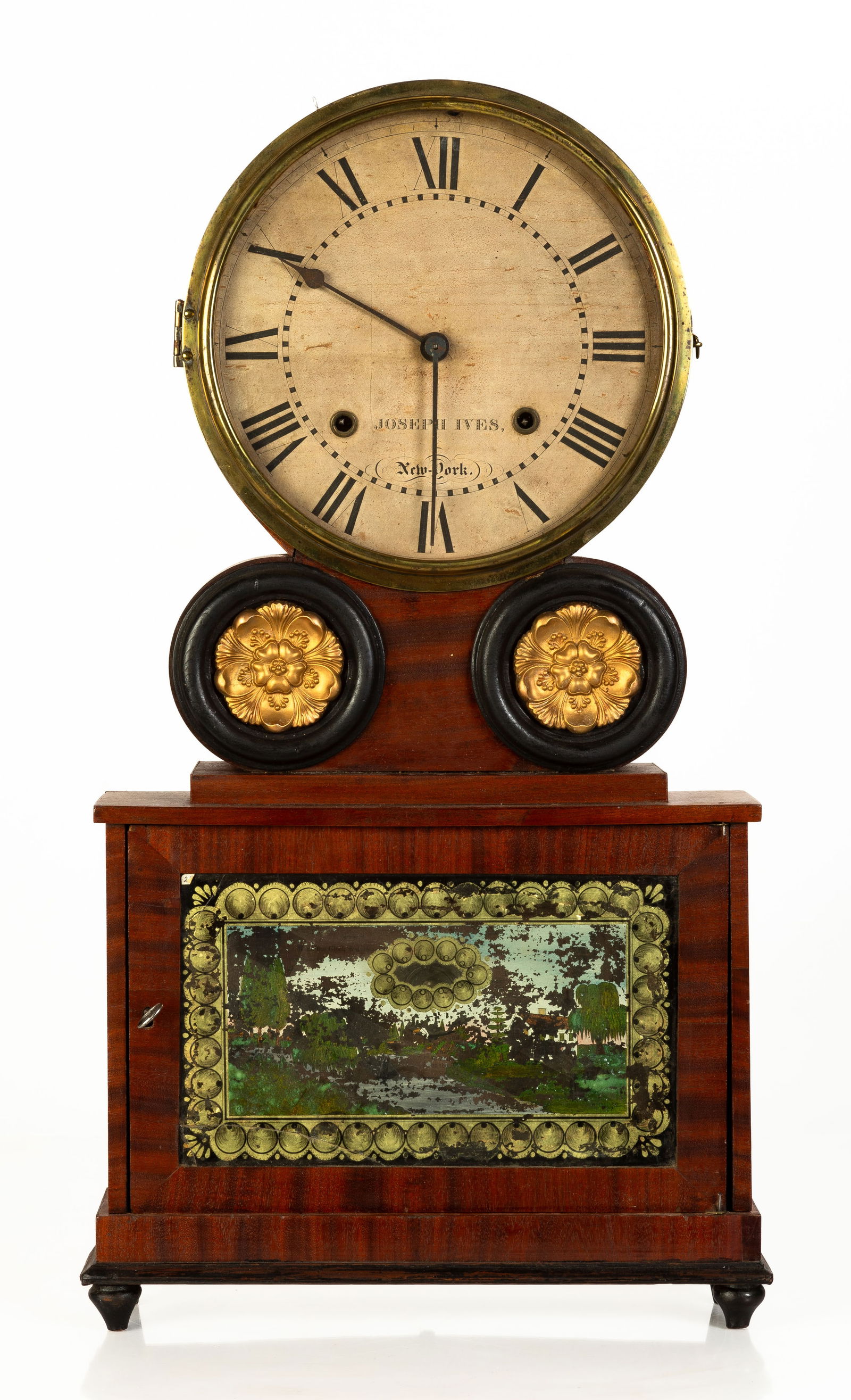 Joseph Ives Shelf Clock Auction