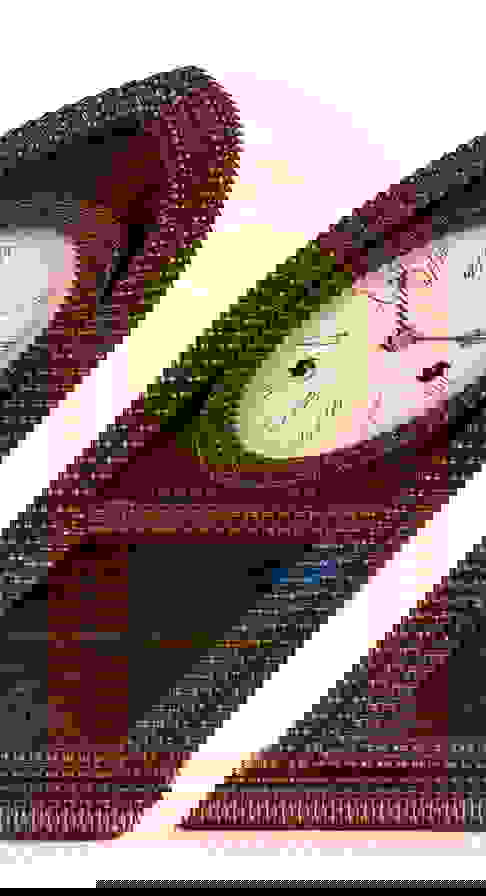 J.c. Brown Full Ripple Miniature Beehive Clock Auction