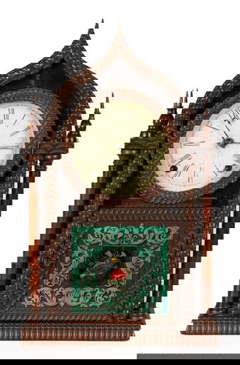 J.c. Brown Full Ripple Steeple Clock