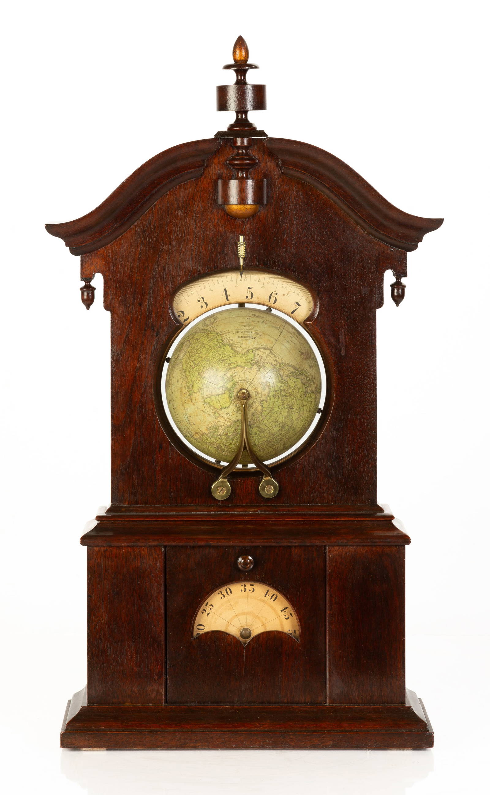 Timby Globe Timepiece Mantle Clock Auction