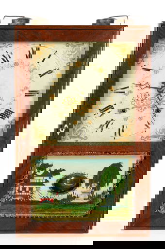 Rare Eli Terry & Sons Box Clock