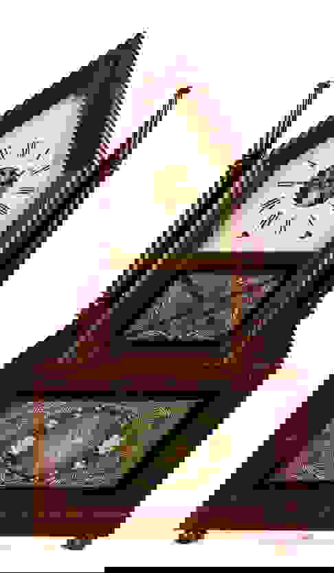 Birge & Fuller Eight Day Candlestick Wagon Spring Clock Auction