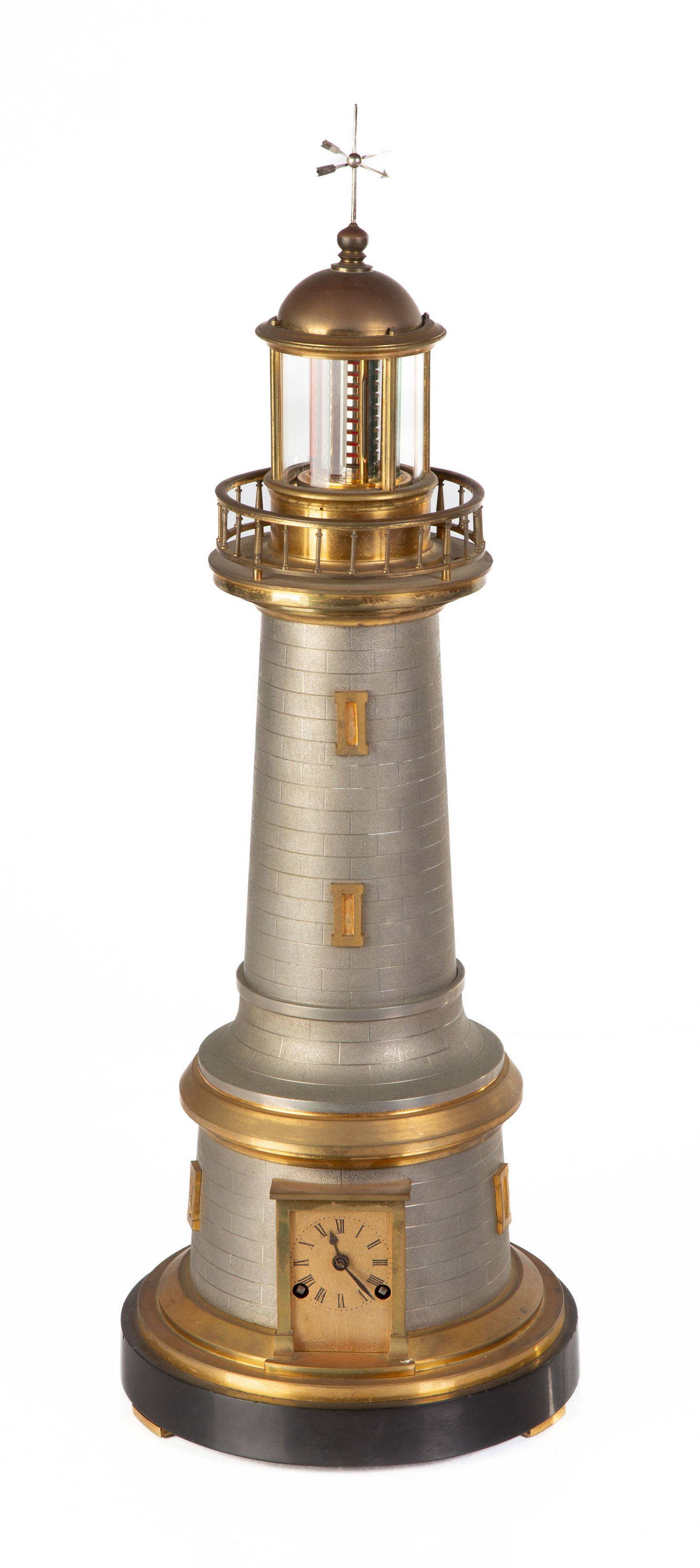 Unusual French Industrial Lighthouse Clock Auction