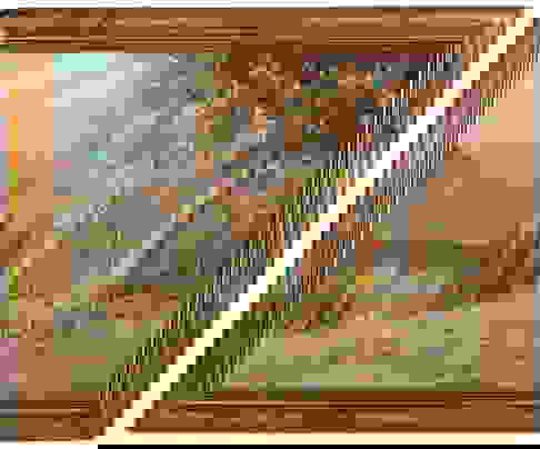 George J. Stengel (american, 1872-1937) Autumn Landscape Auction