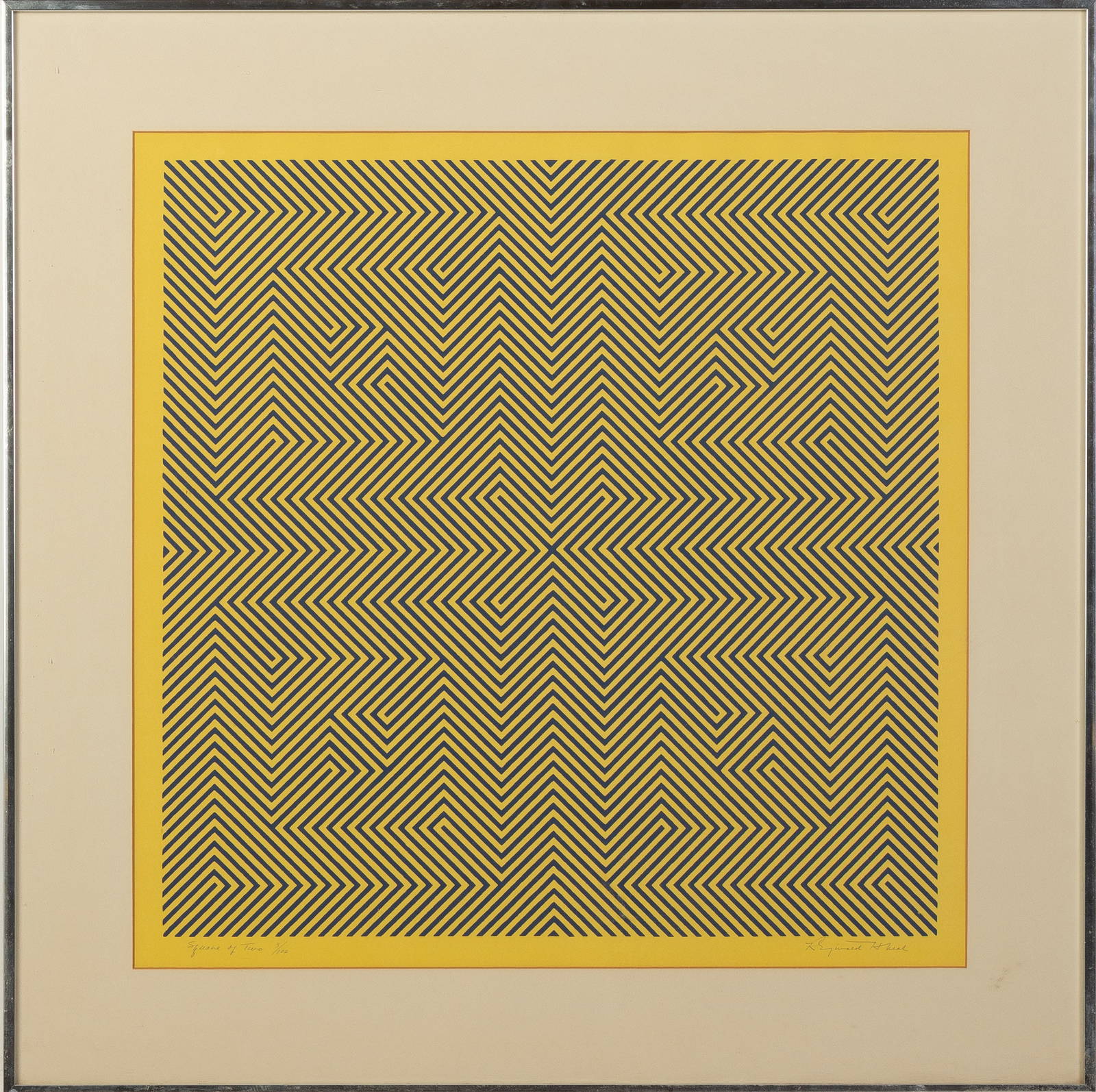 Reginald Neal (american, 1909-1992) "square Of Two" Auction