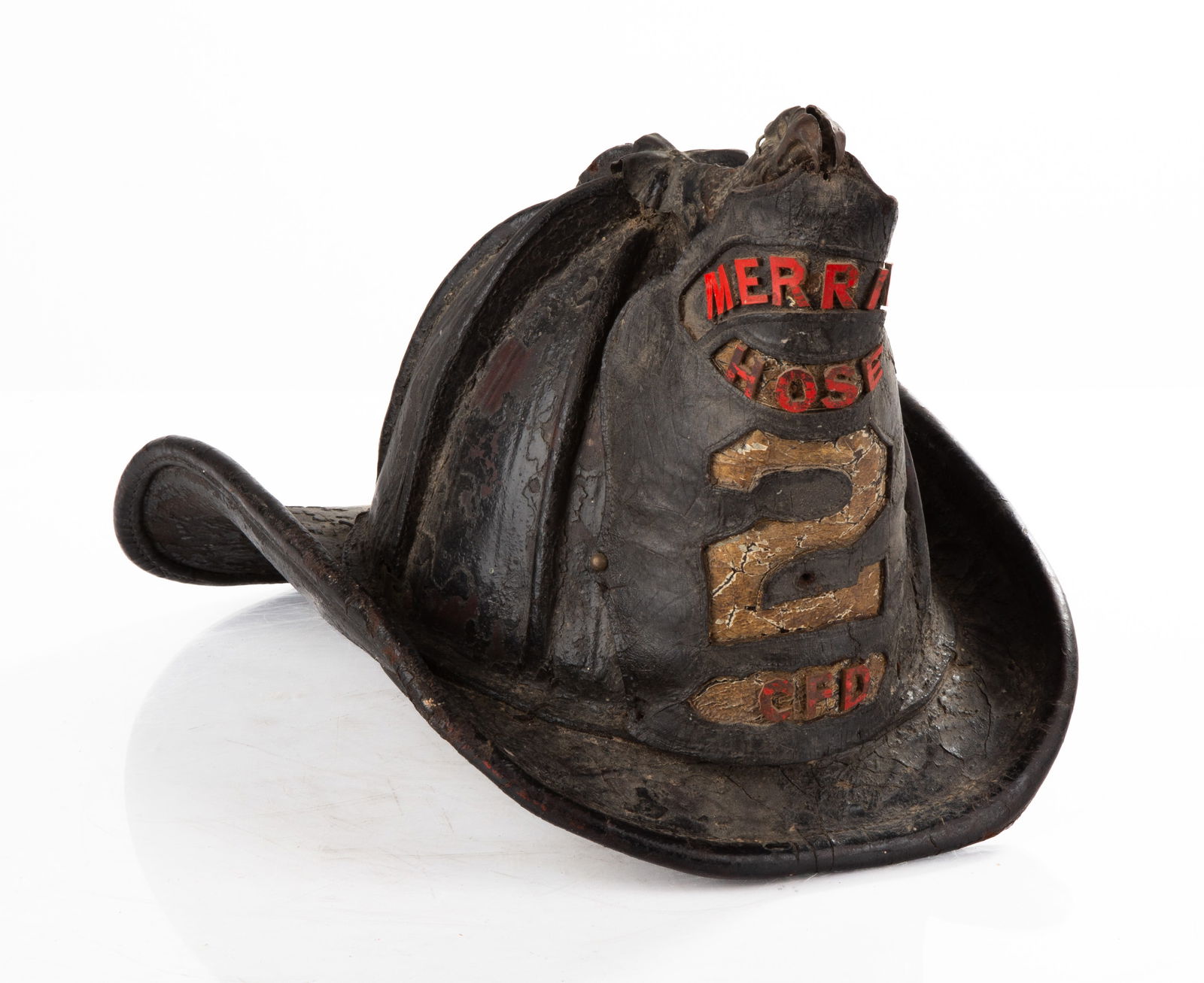 Merrill Leather Fireman Helmet Auction