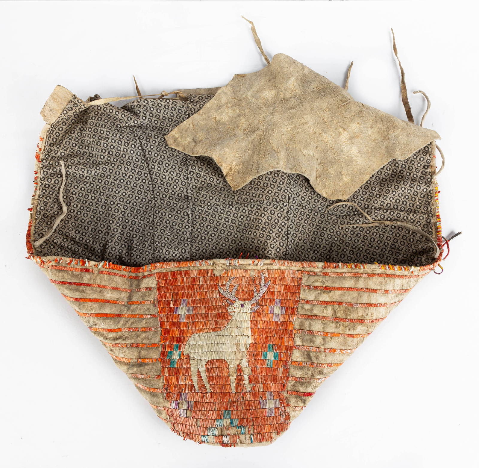 Native American Sioux Quill Baby Cover Auction