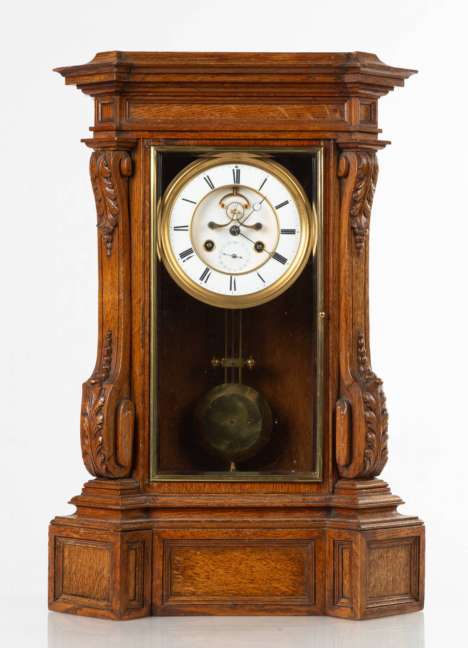 French Brocot Escapement Shelf Clock Auction