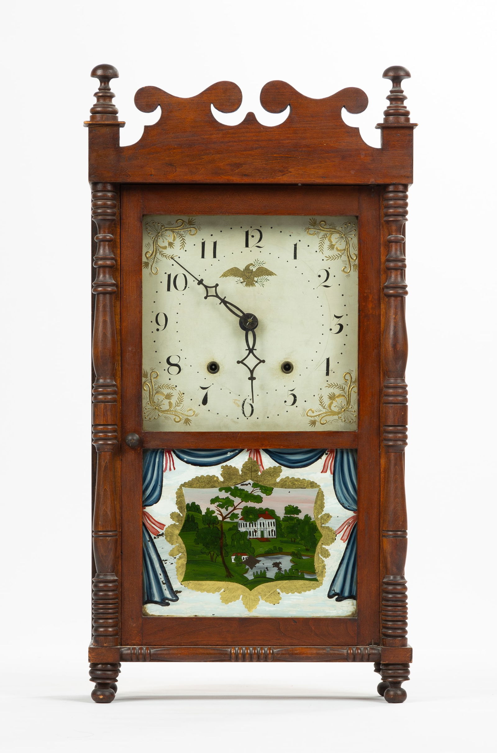 William Sherwin, Buckland, Ma, Shelf Clock Auction