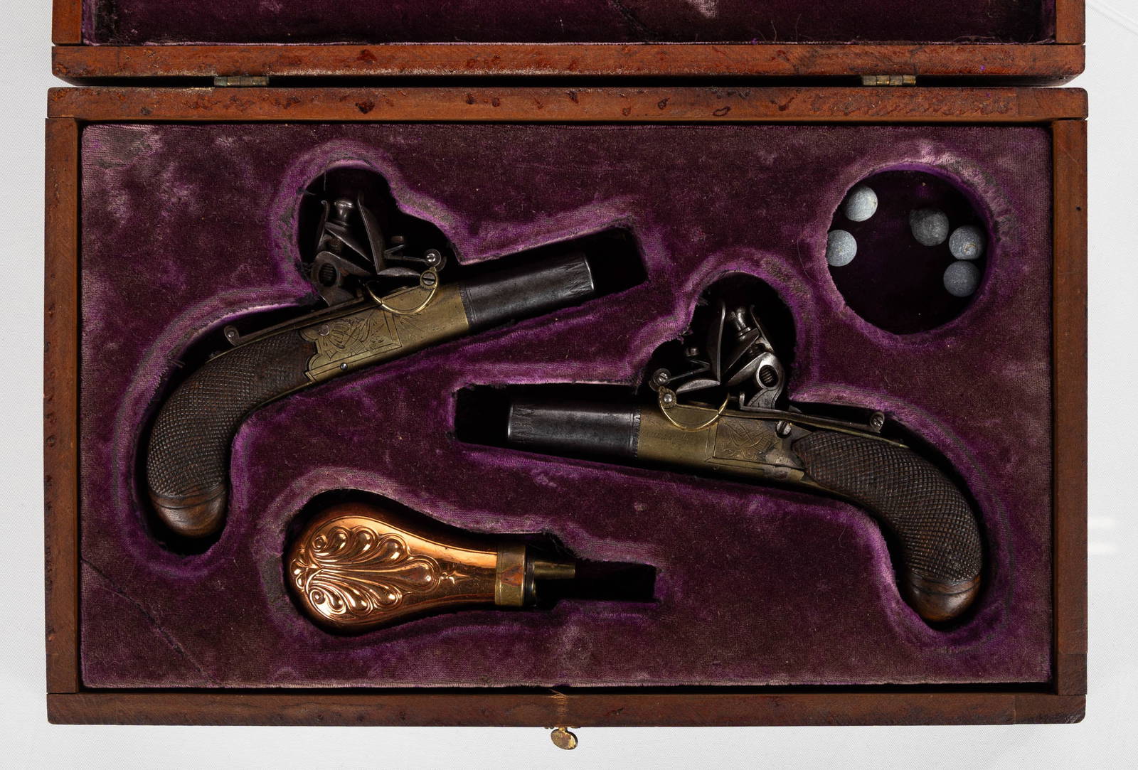 James & Redfern, London, Flintlock Traveling Pistols - May 22, 2025 | Cottone Auctions In Ny