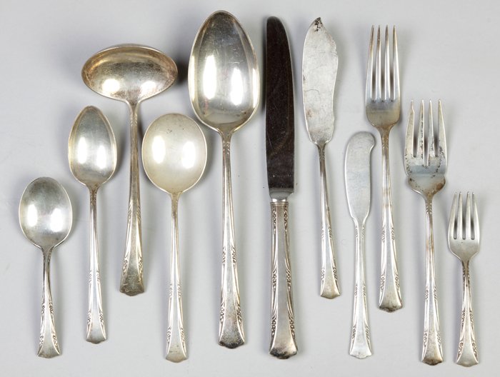 Gorham Sterling Silver Flatware - Greenbriar Pattern