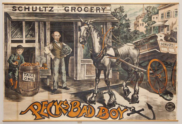 Calhoun Print, Peck's Bad Boy, Schultz Grocery