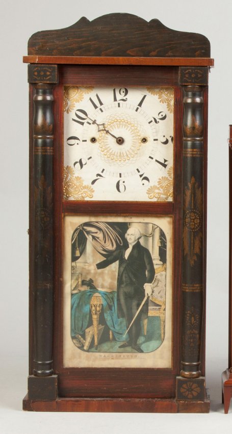 Carved Pillar and Splat Clock Price Guide