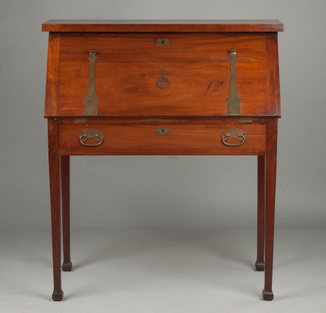 Roycroft Mahogany Drop Front Desk