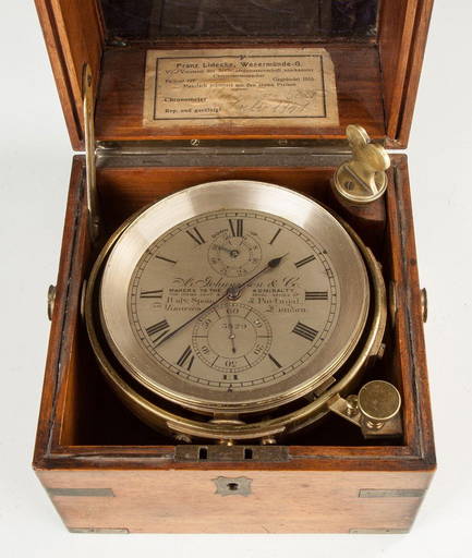 A. Johannsen And Co. Ship's Chronometer, London,