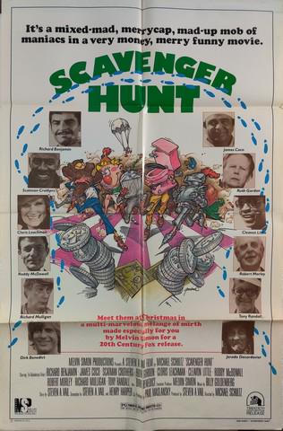 Scavenger Hunt (1979) Movie Poster - Dec 12, 2020 | Premiere Props in CA