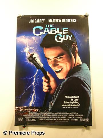 "cable Guy" Movie Poster