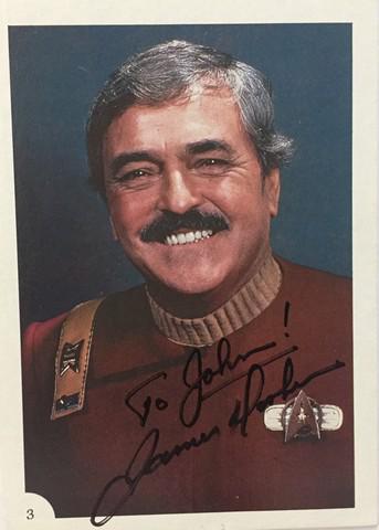 Star Trek: The Wrath of Kahn (1982) Scotty (James Doohan) Signed Photo ...