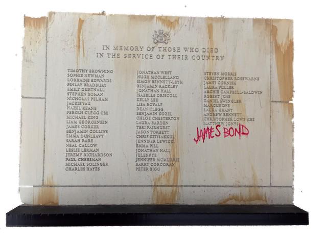 007 James Bond: Spectre MI6 Wall Movie Props (#0024A) on Sep 17, 2022 ...