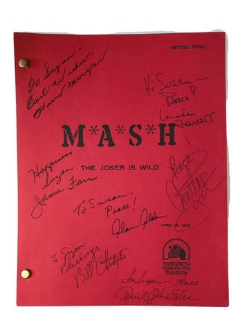 M*a*s*h Tv Signed Cast Script