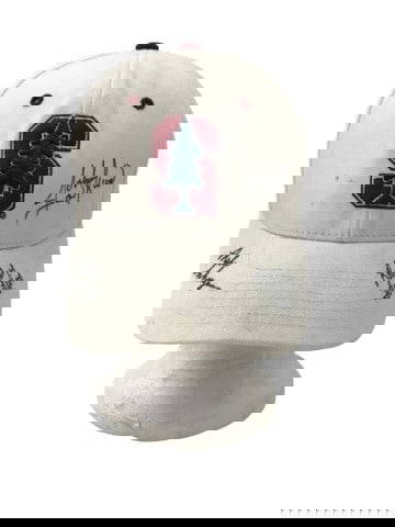 Rodney Tention Signed Stanford Hat