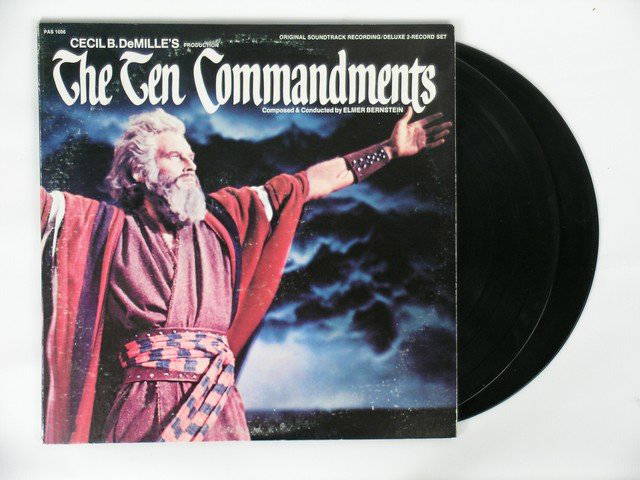 Ten Commandments Original Two Record Soundtrack Album