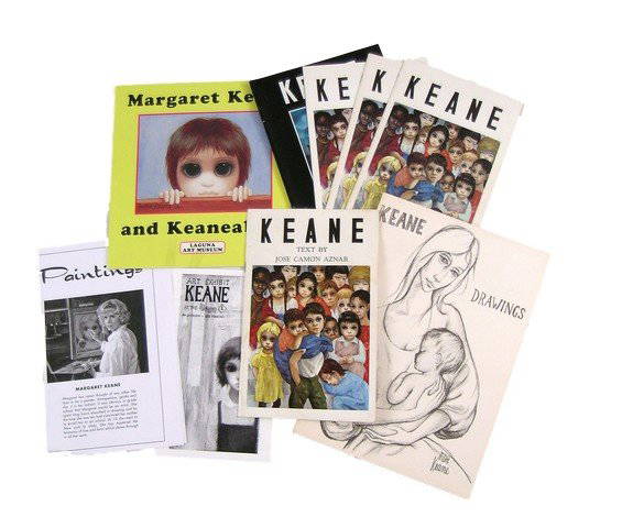 Big Eyes Margaret Keane Books & Pamphlets