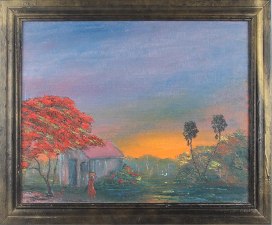 CHICO WHEELER FLORIDA HIGHWAYMEN OIL PAINTING