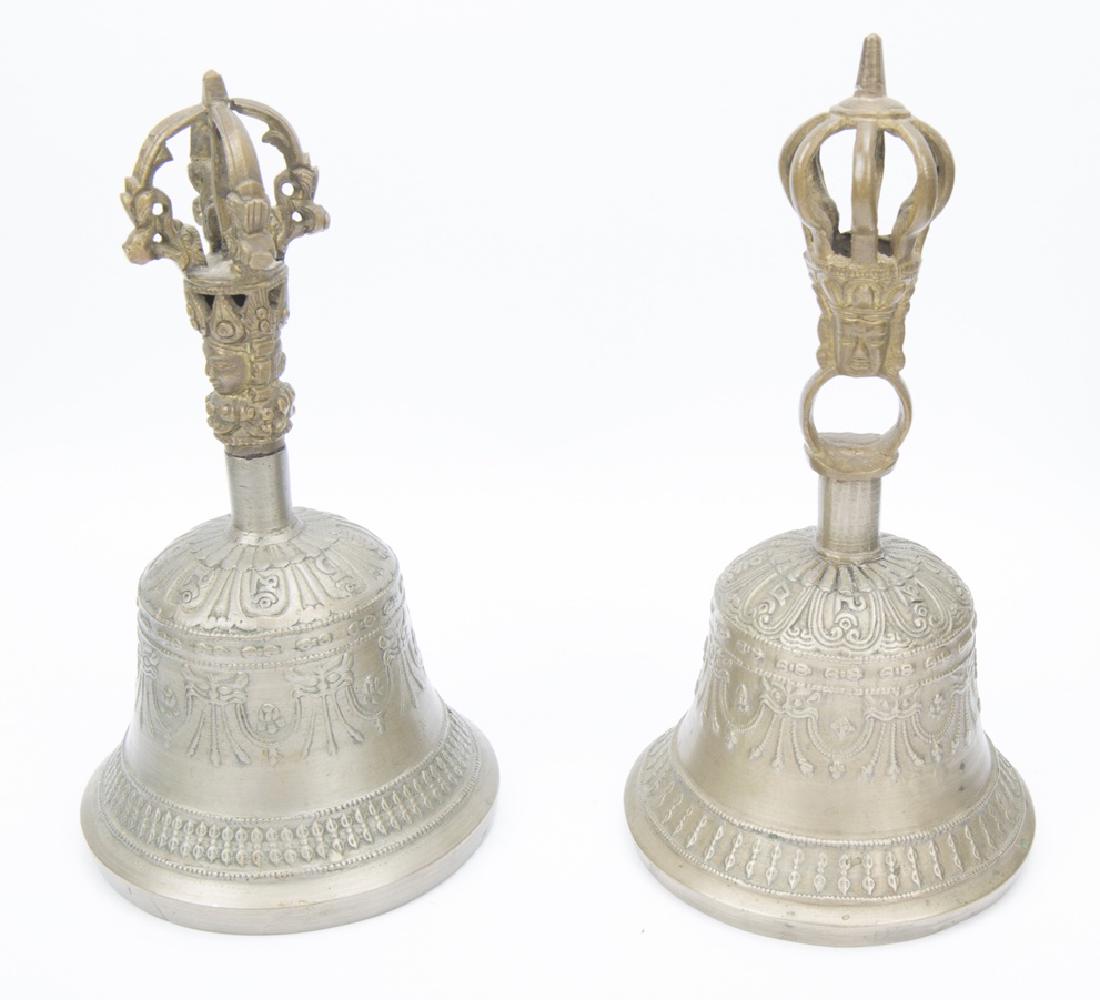 Tibetan Prayer Bells Pair