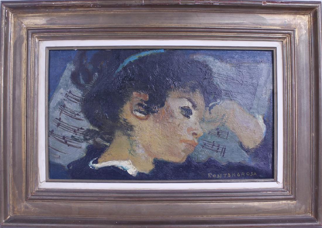 LUCIEN JOSEPH FONTANAROSA OIL PAINTING
