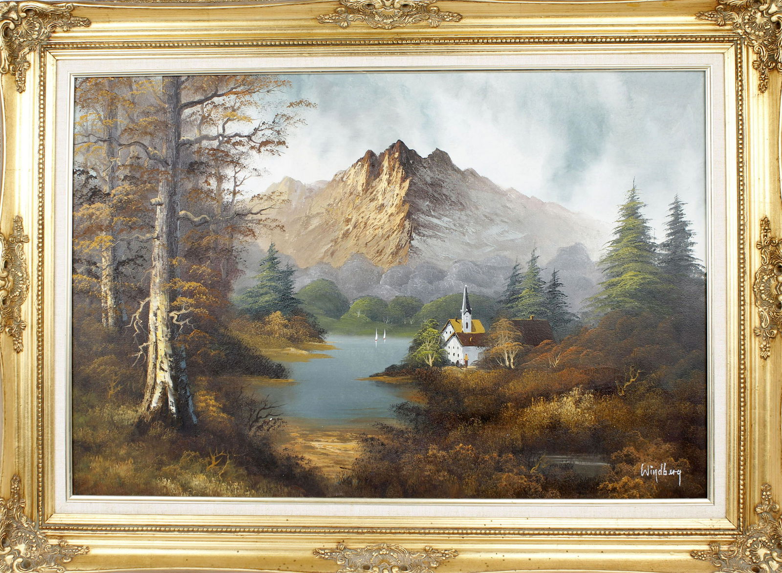 Dalhart Windberg Original Oil On Canvas