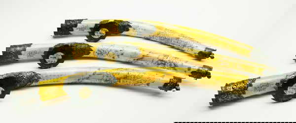 3 CHINESE IVORY OPIUM PIPES