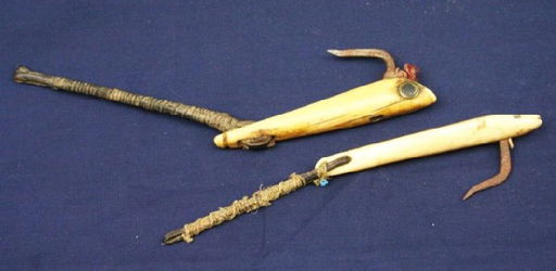 TWO ALASKAN WALRUS IVORY FISHING LURES / HOOKS - Oct 09, 2010 | Manor ...