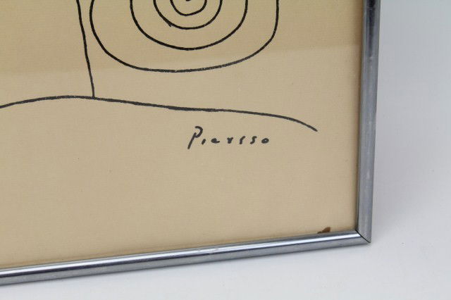 PABLO PICASSO - LITHOGRAPH LINE DRAWING : Lot 39015