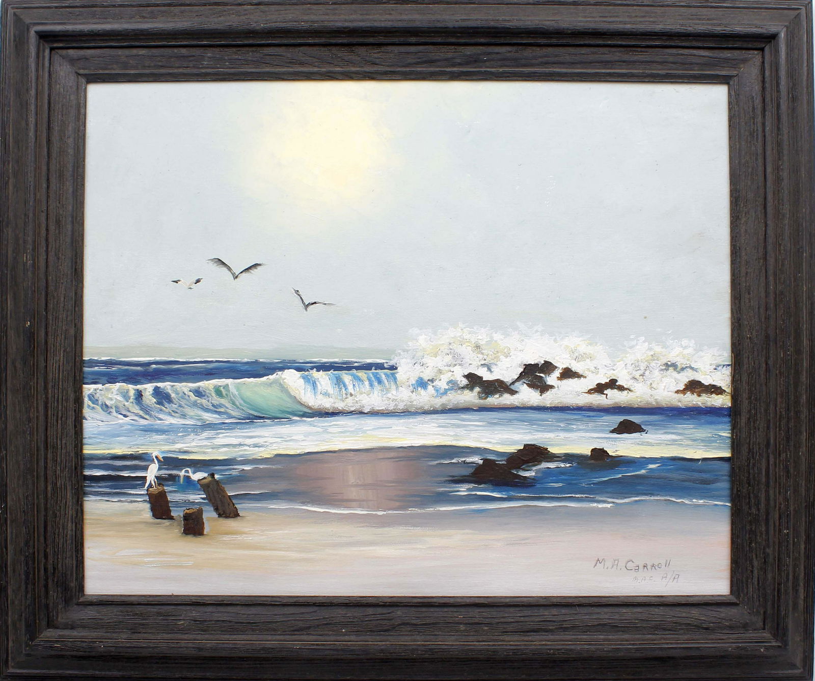 Mary Ann Carroll Florida Highwaymen Breaking Waves