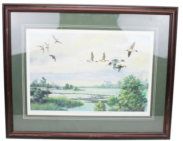ROBERT BINKS - PINTAILS FLORIDA DUCKS PRINT
