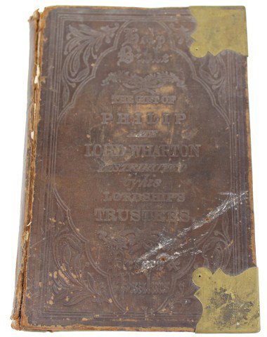 1867 LORD WHARTON HOLY BIBLE