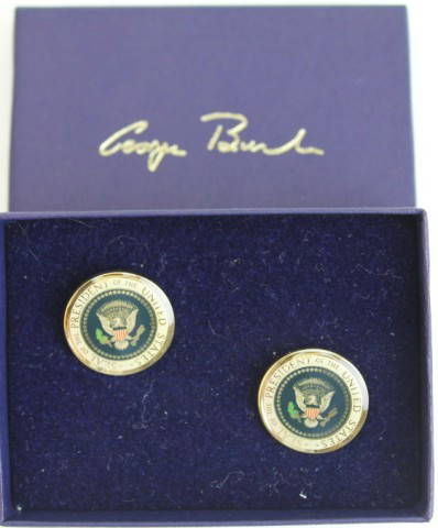 Official George H. W. Bush Presidential Cufflinks