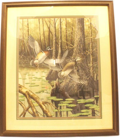 JAMES PARTEE, JR - SWAMP WOODY WATERCOLOR