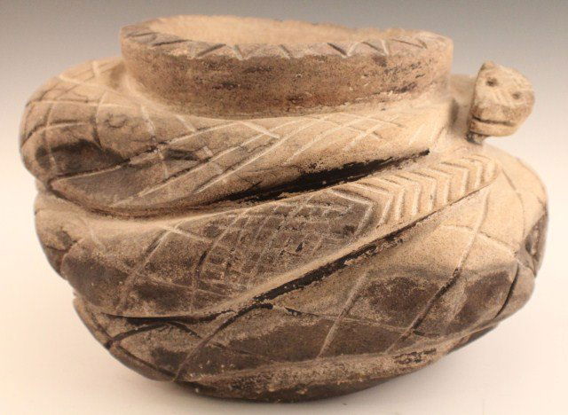 CHEROKEE SNAKE CLAN CEREMONIAL STONE BOWL - Apr 21, 2012 | Manor ...