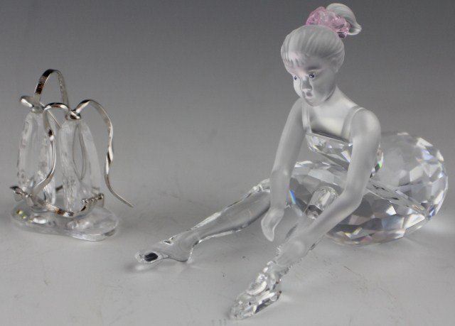 SWAROVSKI CRYSTAL BALLERINA & BALLET SHOES