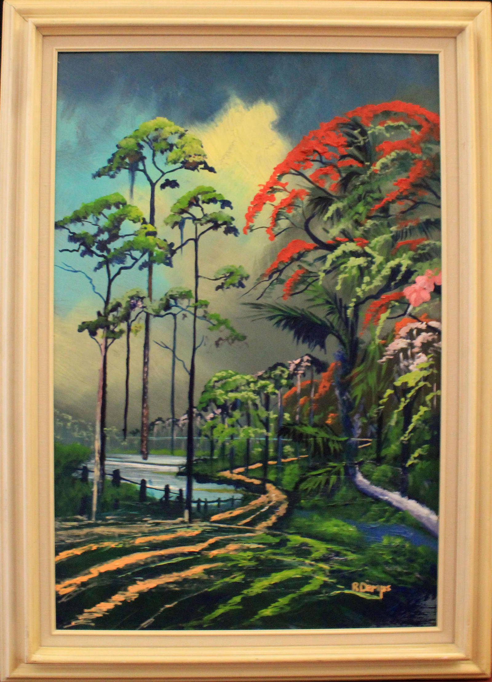 Rodney Demps Florida Highwaymen Romanticized Fl Auction