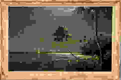 George Buckner Florida Highwaymen Moonlit Sail Auction